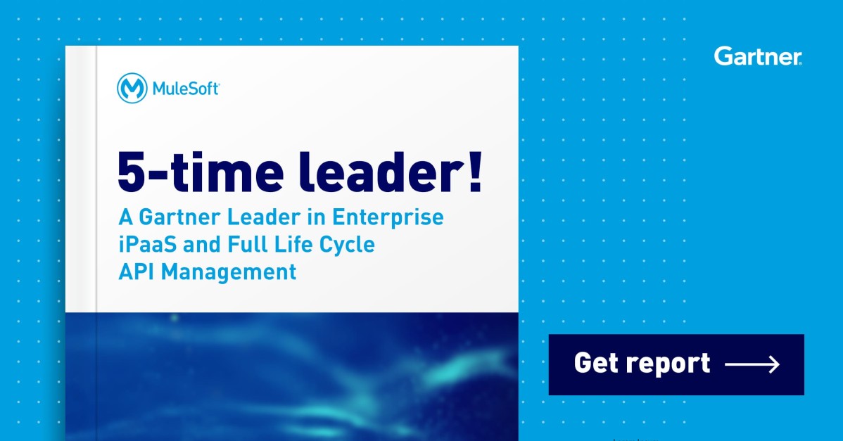 MuleSoft on LinkedIn: 2023 Gartner Magic Quadrant Leader | MuleSoft MuleSoft on LinkedIn: 2023 Gartner Magic Quadrant Leader | MuleSoft