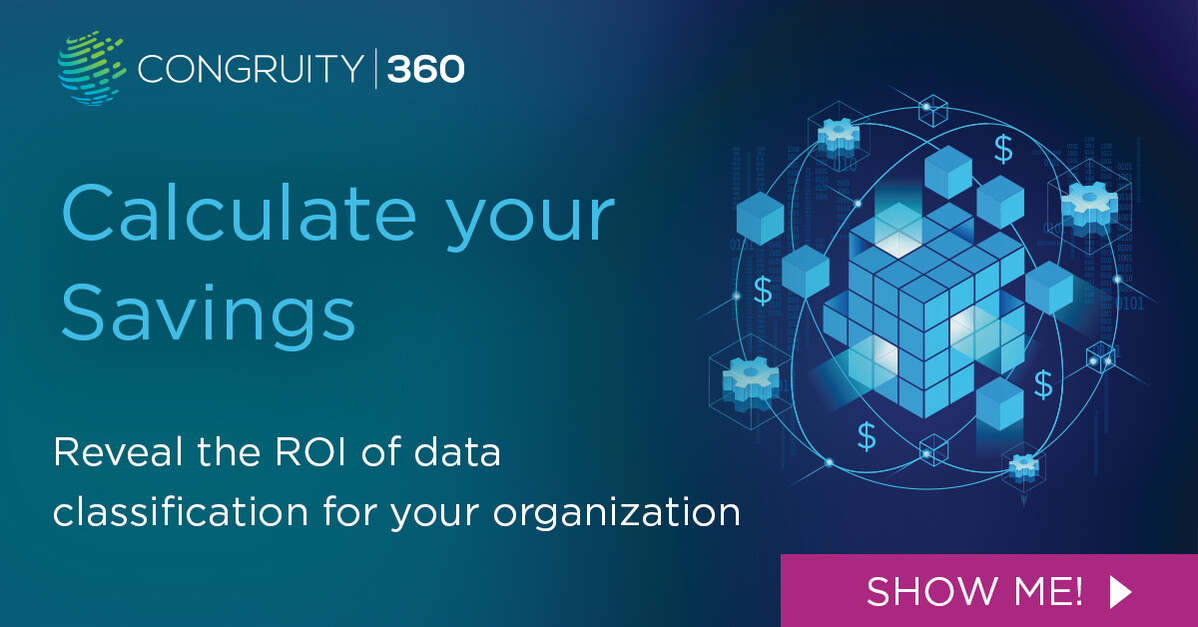 Congruity360 on LinkedIn: Unstructured data classification delivers ... Congruity360 on LinkedIn: Unstructured data classification delivers ...