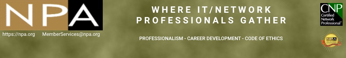Network Professional Association® (NPA) | LinkedIn Network Professional Association® (NPA) | LinkedIn