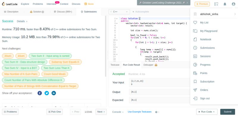Abhishek Sinha on LinkedIn: #leetcode #cpplus #problemsolving Abhishek Sinha on LinkedIn: #leetcode #cpplus #problemsolving
