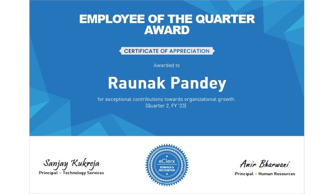 Raunak Pandey posted on LinkedIn Raunak Pandey posted on LinkedIn