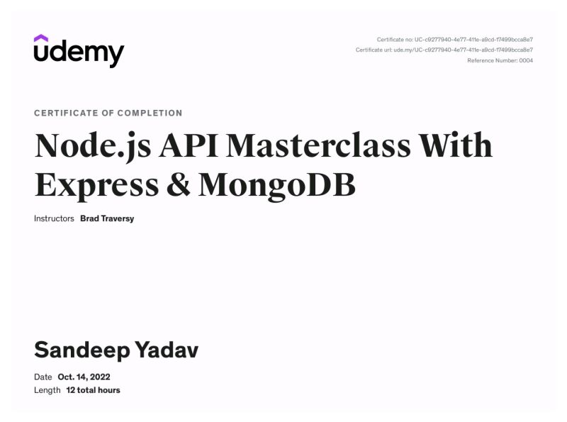 Sandeep Yadav on LinkedIn: I am happy to share the completion ... Sandeep Yadav on LinkedIn: I am happy to share the completion ...
