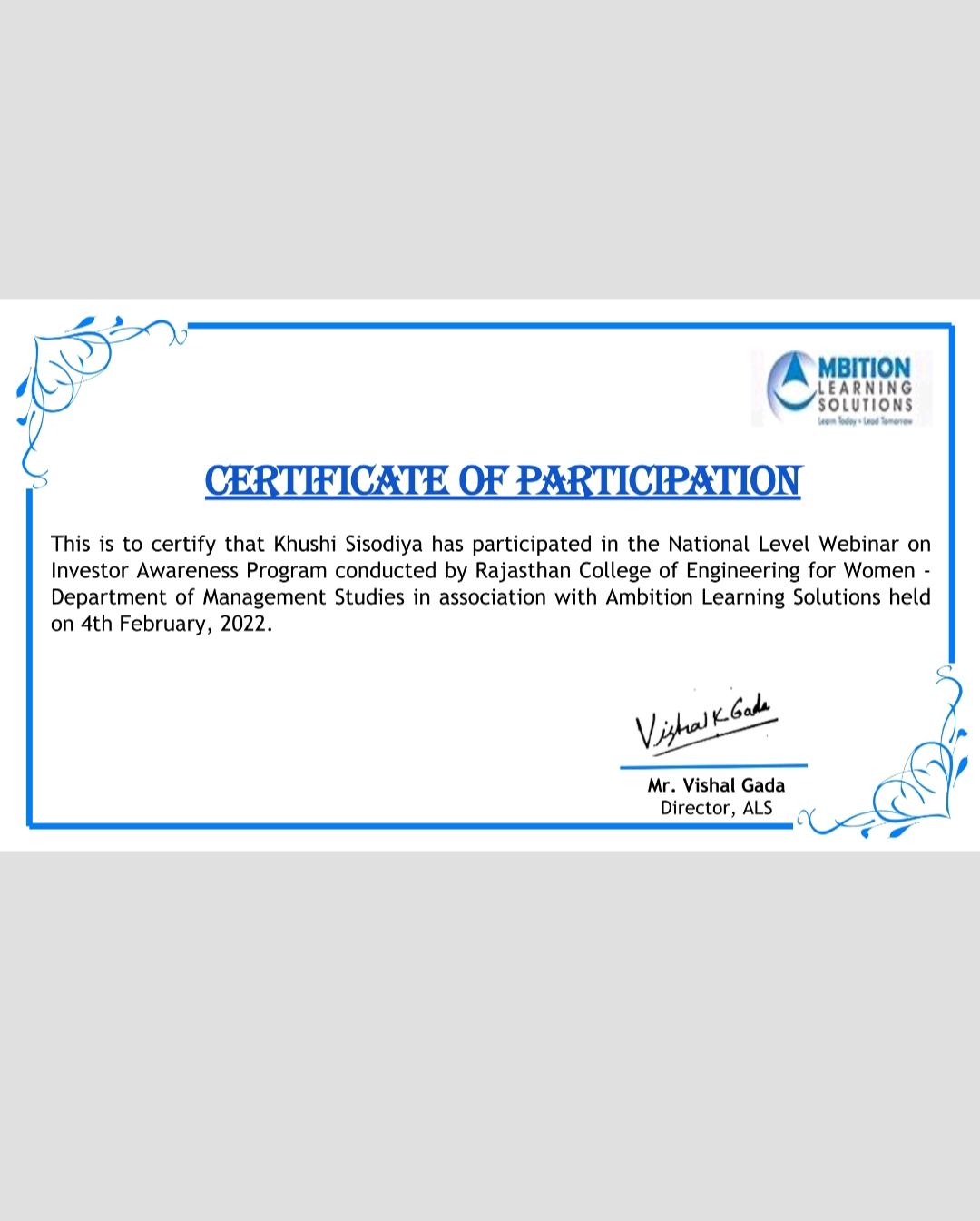 Khushi Sisodiya on LinkedIn: #vishal Khushi Sisodiya on LinkedIn: #vishal