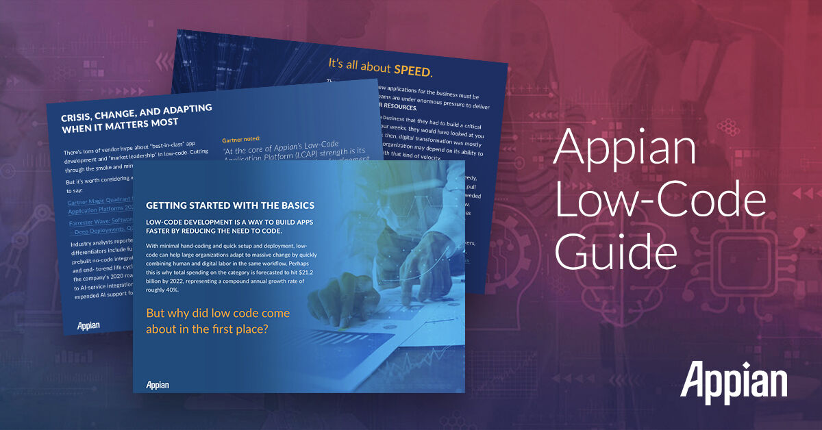 Appian Corporation on LinkedIn: #thisisappian #lowcode Appian Corporation on LinkedIn: #thisisappian #lowcode