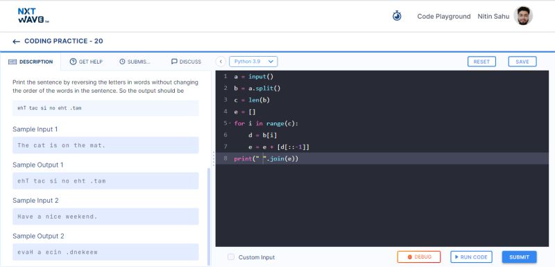 Nitin Sahu on LinkedIn: #day22 #python #javascript #fullstackdeveloper ... Nitin Sahu on LinkedIn: #day22 #python #javascript #fullstackdeveloper ...