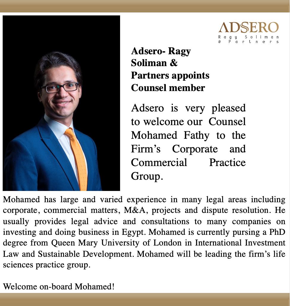 Ragy Soliman on LinkedIn: Welcome on board Mohamed Fathy! You’re going ... Ragy Soliman on LinkedIn: Welcome on board Mohamed Fathy! You’re going ...