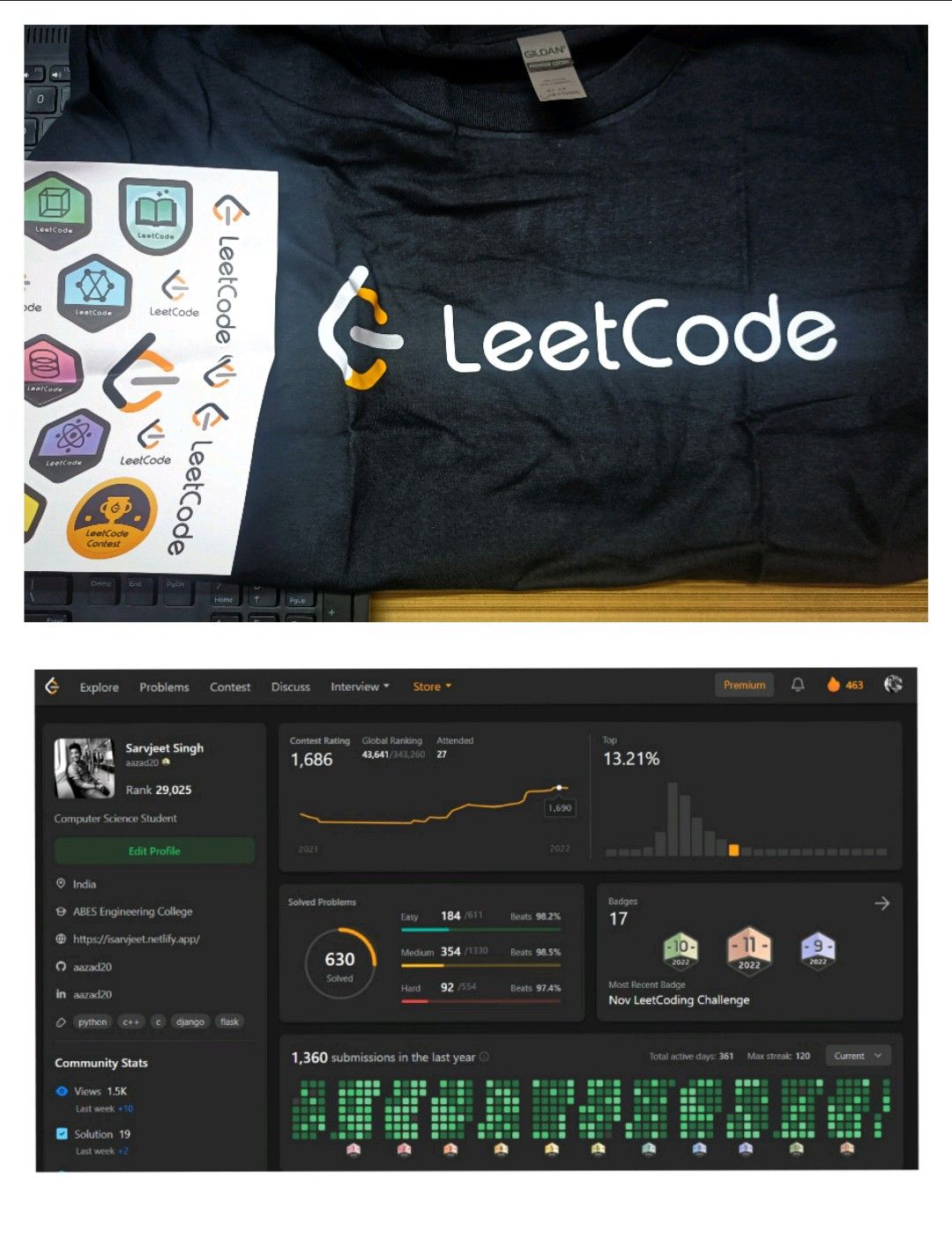 Sarvjeet Singh on LinkedIn: #leetcode #swags #consistency | 32 comments Sarvjeet Singh on LinkedIn: #leetcode #swags #consistency | 32 comments