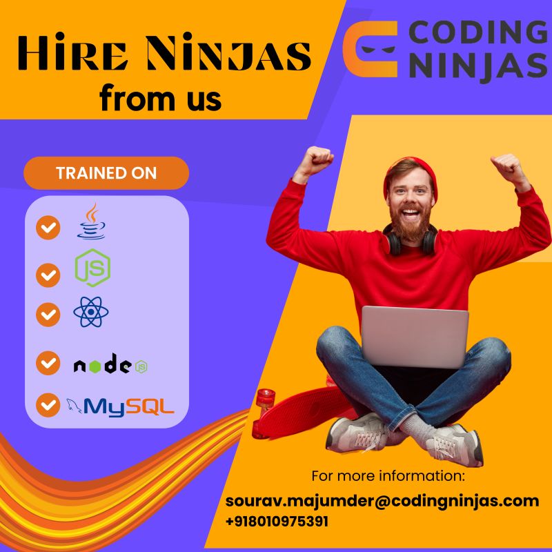 Sourav Majumder on LinkedIn: #hire #hiring #hireprofessionals #coding # ... Sourav Majumder on LinkedIn: #hire #hiring #hireprofessionals #coding # ...