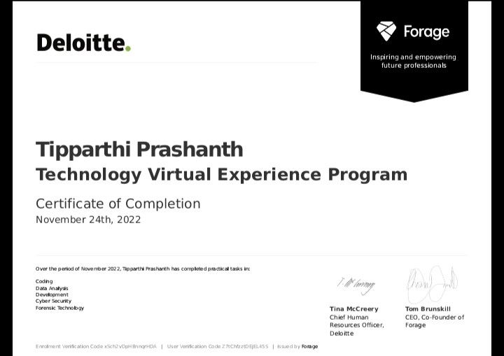 tipparthi prashanth on LinkedIn: #deloitte #forage #coding # ... tipparthi prashanth on LinkedIn: #deloitte #forage #coding # ...