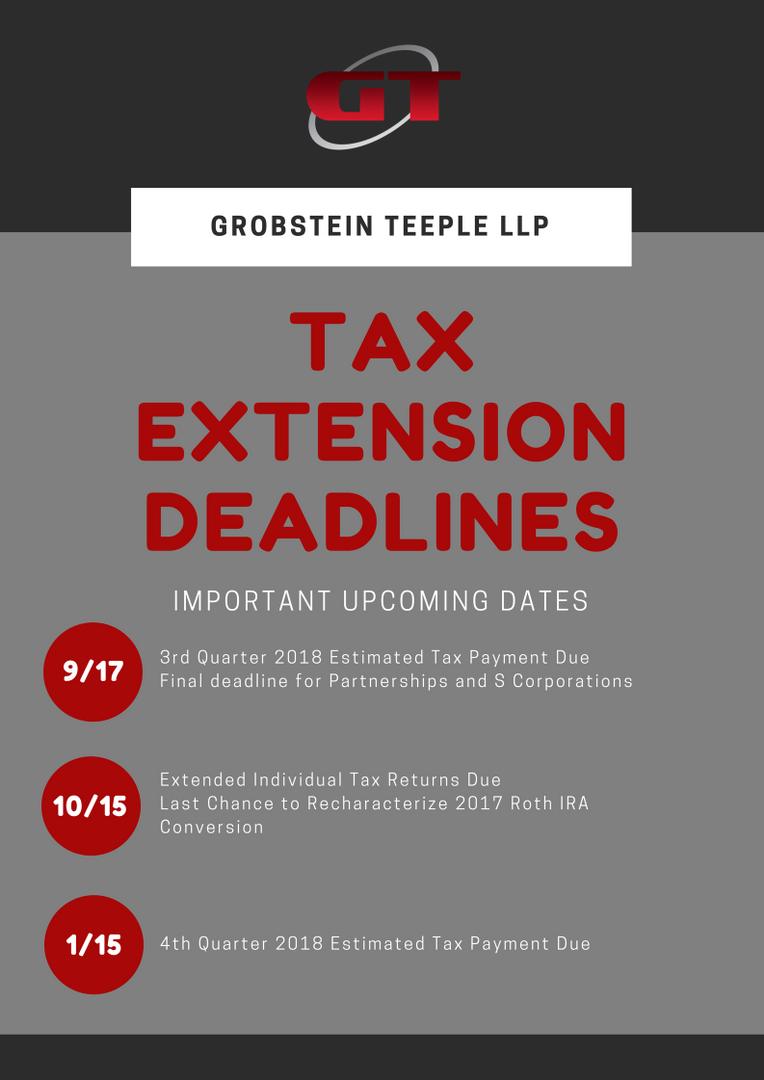 Grobstein Teeple LLP on LinkedIn: Last weekend to get your documents ... Grobstein Teeple LLP on LinkedIn: Last weekend to get your documents ...