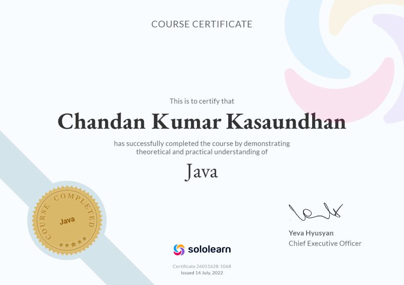 Chandan Kumar Kasaundhan on LinkedIn: #java Chandan Kumar Kasaundhan on LinkedIn: #java