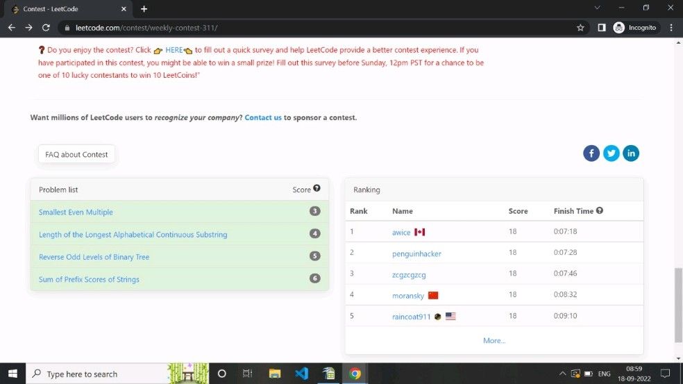 Gaurav Singh on LinkedIn: #leetcode #programming #dsa | 14 comments Gaurav Singh on LinkedIn: #leetcode #programming #dsa | 14 comments