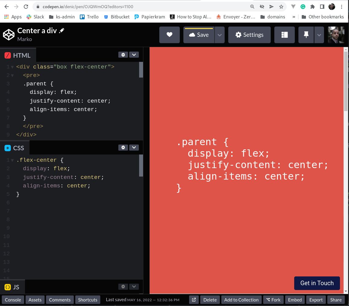 Marko Denic on LinkedIn: CSS tip: 4 modern ways of centering a div ... Marko Denic on LinkedIn: CSS tip: 4 modern ways of centering a div ...