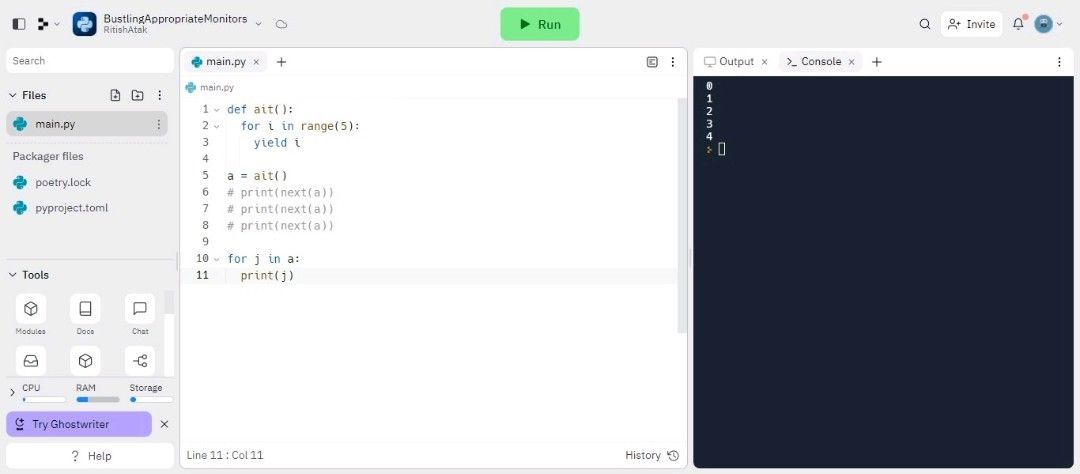 Ritish Atak on LinkedIn: #python #100daysofcode #coding #codewithharry Ritish Atak on LinkedIn: #python #100daysofcode #coding #codewithharry