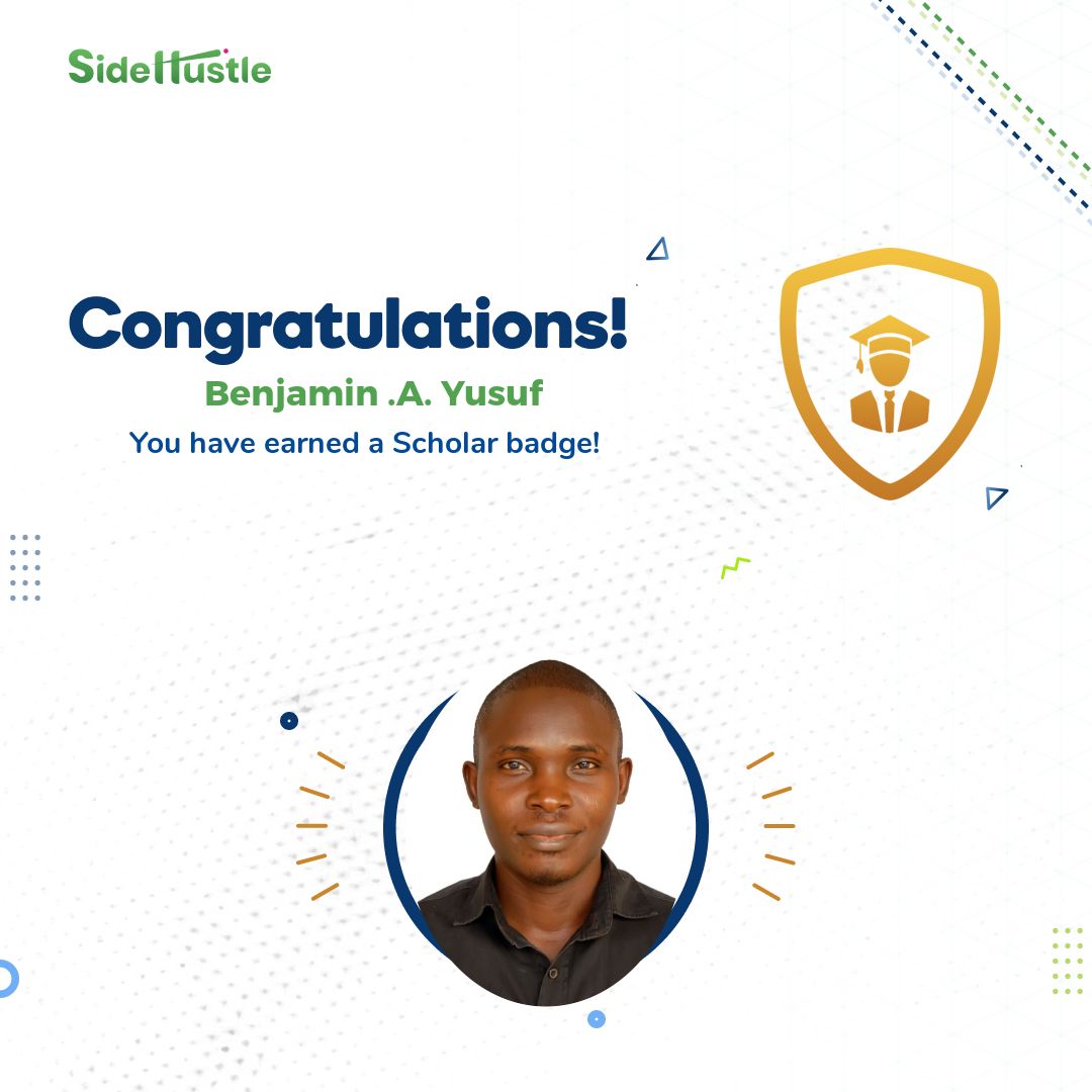 Benjamin YUSUF on LinkedIn: #sidehustle Benjamin YUSUF on LinkedIn: #sidehustle