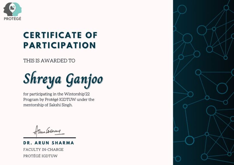 Shreya Ganjoo on LinkedIn: Greetings Connections! I am delighted to ... Shreya Ganjoo on LinkedIn: Greetings Connections! I am delighted to ...