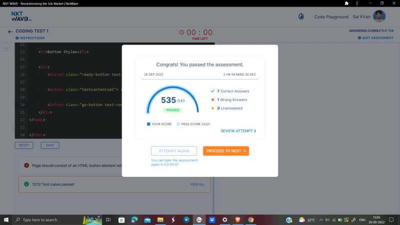 Sai Kiran Sagori on LinkedIn: #ccbp #codingchallenge ... Sai Kiran Sagori on LinkedIn: #ccbp #codingchallenge ...
