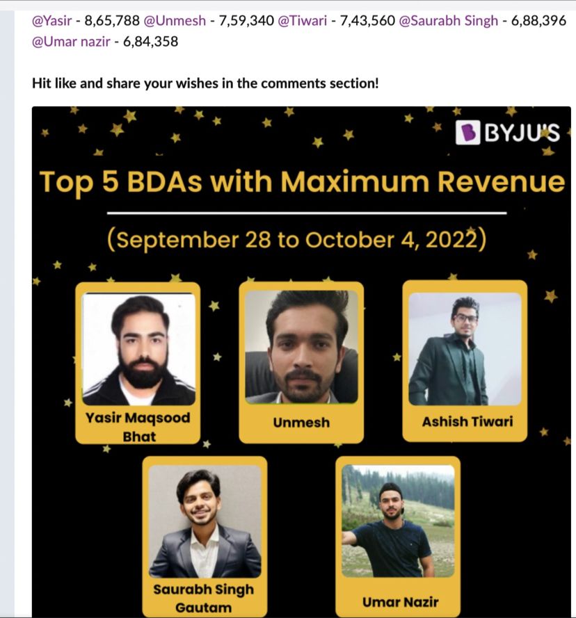 Saurabh Singh Gautam on LinkedIn: #thankyou #byjus Saurabh Singh Gautam on LinkedIn: #thankyou #byjus