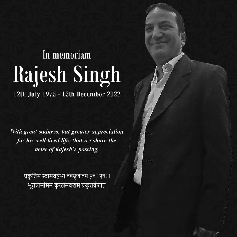 Neeraj Singh on LinkedIn: May his Soul Rest In Peace.🙏🏻 My condolences ... Neeraj Singh on LinkedIn: May his Soul Rest In Peace.🙏🏻 My condolences ...