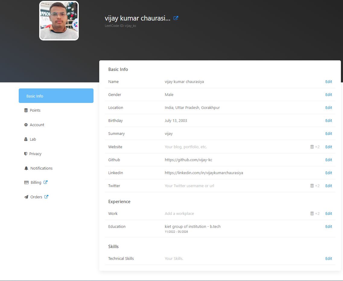 Vijay Kumar Chaurasiya on LinkedIn: #share #leetcode #connections #cpp ... Vijay Kumar Chaurasiya on LinkedIn: #share #leetcode #connections #cpp ...