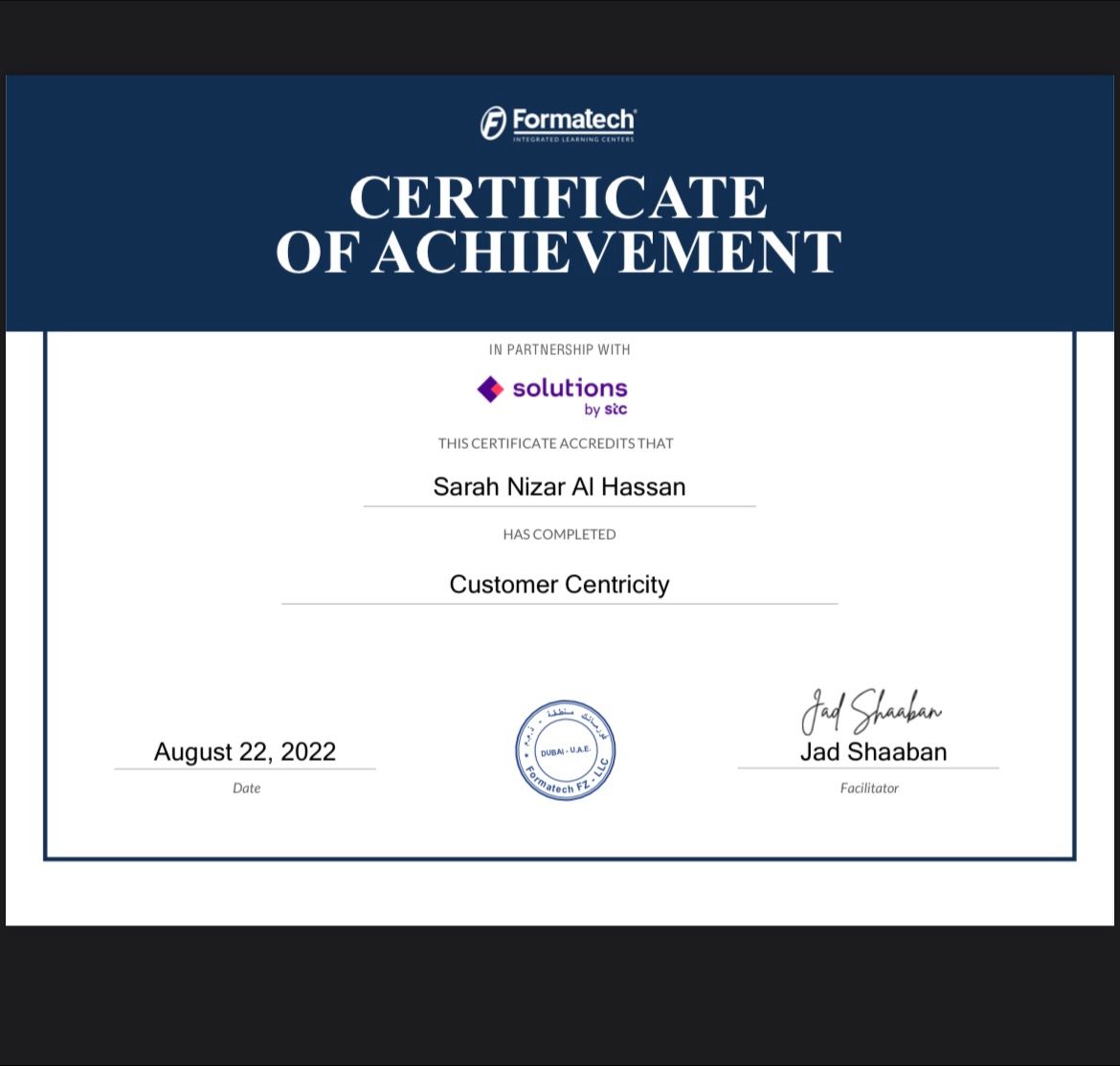 Sara Alhassan , PMP® on LinkedIn: Adding new Certificate of achievement ... Sara Alhassan , PMP® on LinkedIn: Adding new Certificate of achievement ...