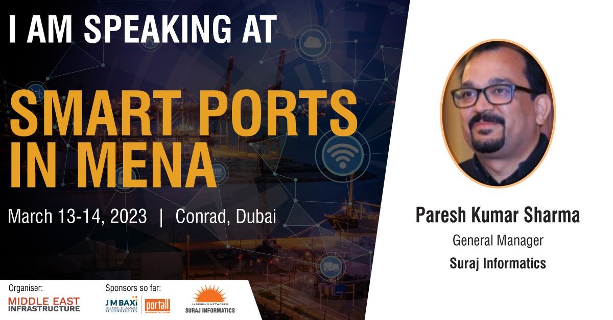Suraj Informatics Pvt. Ltd. on LinkedIn: SMART PORTS IN MENA Know More ... Suraj Informatics Pvt. Ltd. on LinkedIn: SMART PORTS IN MENA Know More ...
