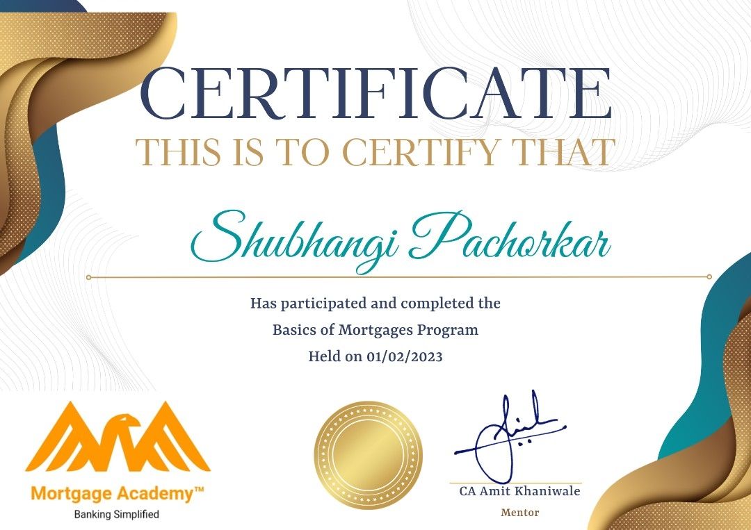 Shubhangi Santosh Pachorkar on LinkedIn: Participated & Completed ... Shubhangi Santosh Pachorkar on LinkedIn: Participated & Completed ...