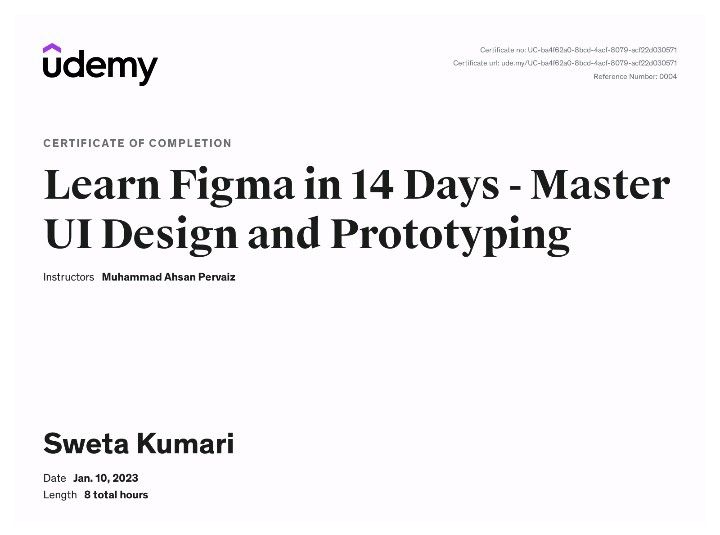 Sweta Kumari on LinkedIn: #udemycourse Sweta Kumari on LinkedIn: #udemycourse