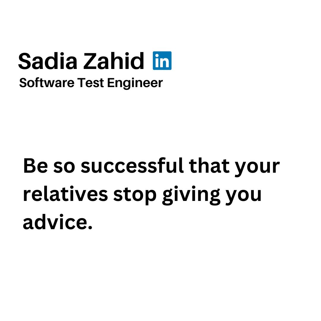 Sadia Zahid on LinkedIn: This! | 24 comments Sadia Zahid on LinkedIn: This! | 24 comments