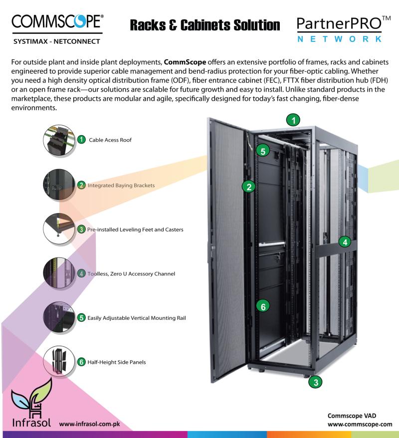 Infrasol Pakistan on LinkedIn: #commscope #frames #racks #cabinets # ... Infrasol Pakistan on LinkedIn: #commscope #frames #racks #cabinets # ...
