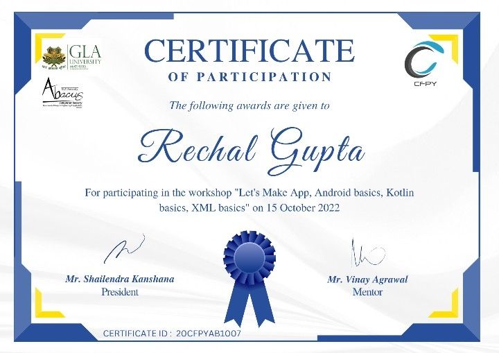 Rechal Gupta on LinkedIn: #university #android #codingpractices # ... Rechal Gupta on LinkedIn: #university #android #codingpractices # ...
