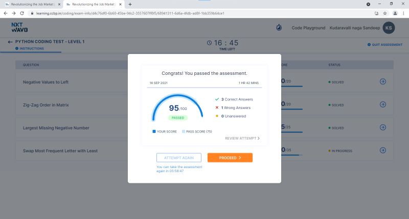 Naga Sandeep Kudaravalli on LinkedIn: #ccbp #nxtwave #python #reactjs Naga Sandeep Kudaravalli on LinkedIn: #ccbp #nxtwave #python #reactjs