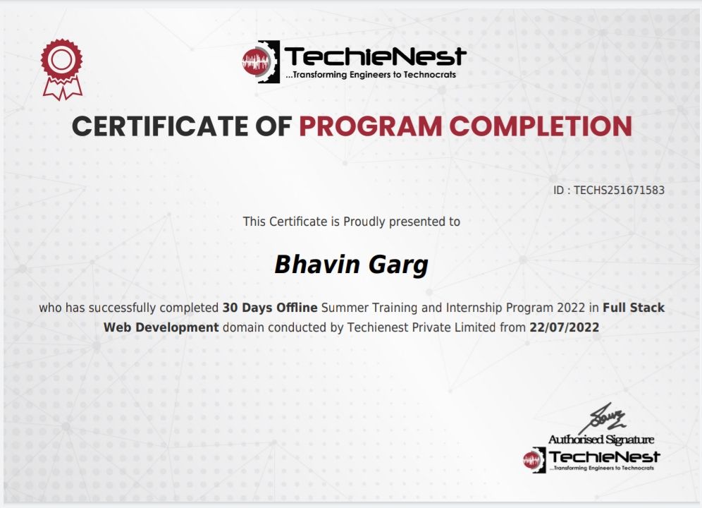 Bhavin Garg on LinkedIn: #training #webdevelopment #connections Bhavin Garg on LinkedIn: #training #webdevelopment #connections