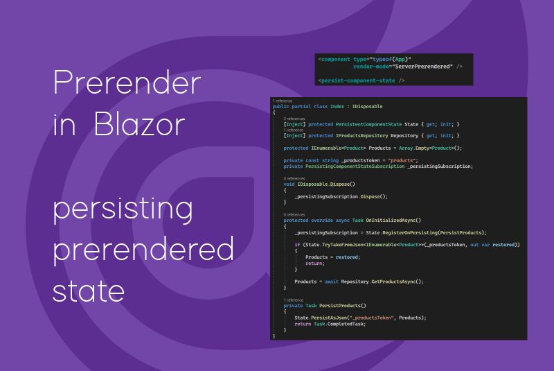 Pawel Bazyluk on LinkedIn: #blazor #persisting Pawel Bazyluk on LinkedIn: #blazor #persisting