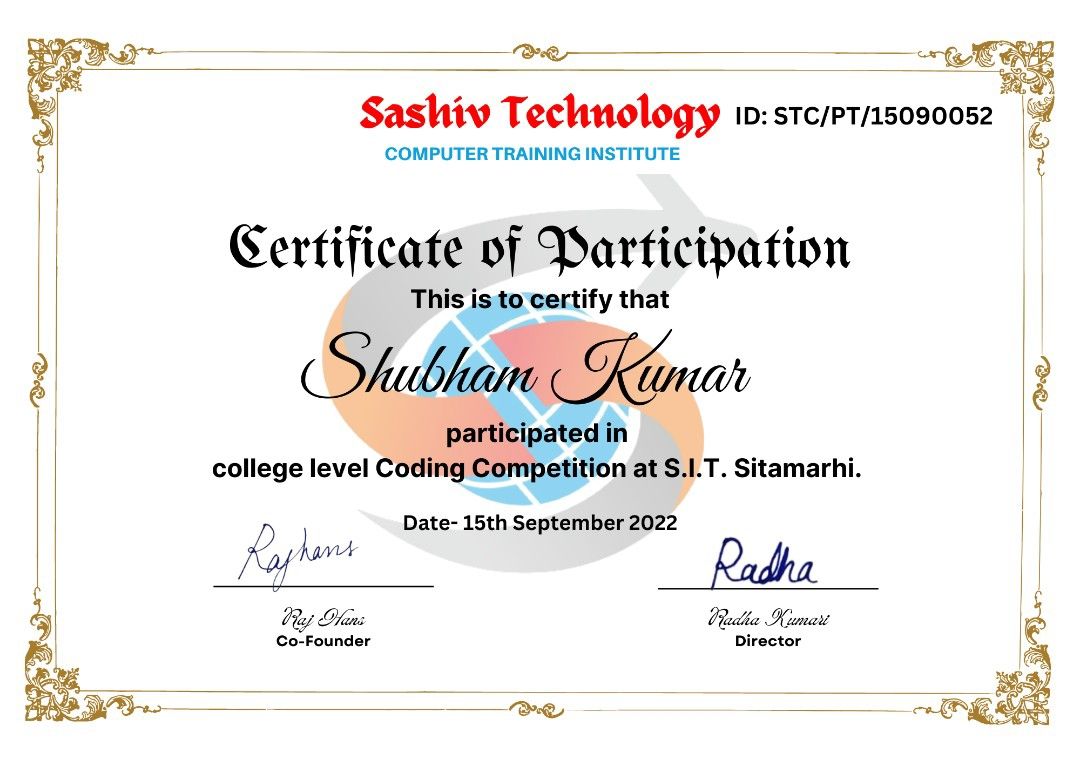 Shubham Kumar on LinkedIn: #coding #c #java Shubham Kumar on LinkedIn: #coding #c #java