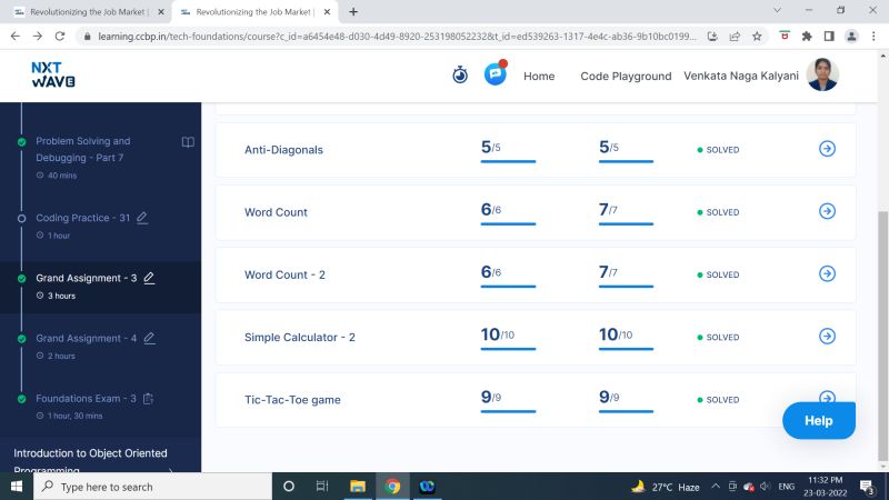 kalyani vn on LinkedIn: #nxtwave #ccbp #30daysofcodechallenge #day27 kalyani vn on LinkedIn: #nxtwave #ccbp #30daysofcodechallenge #day27