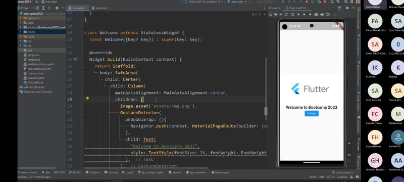 Zubair Naeem on LinkedIn: Flutter Bootcamp 2023 by GDSC NUML 🎉👨🏫📱💻🚀 ... Zubair Naeem on LinkedIn: Flutter Bootcamp 2023 by GDSC NUML 🎉👨🏫📱💻🚀 ...