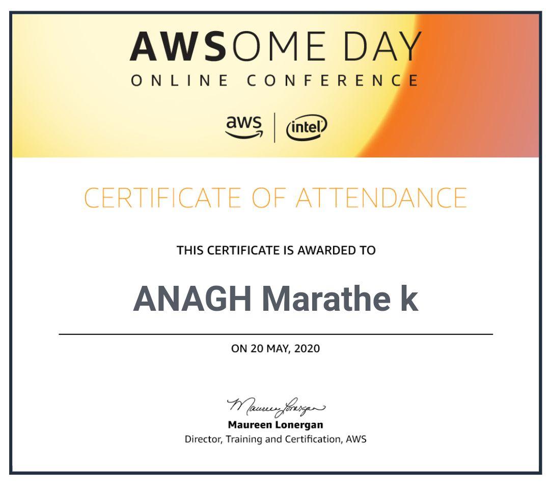 Anagh marathe k on LinkedIn: #aws Anagh marathe k on LinkedIn: #aws