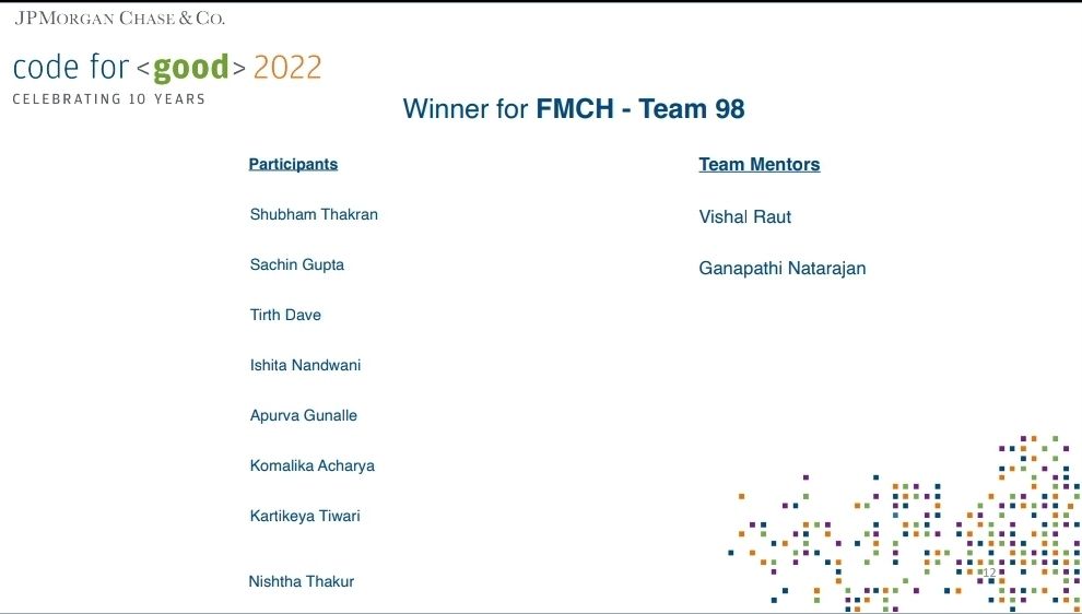 Shubham Thakran on LinkedIn: #codeforgood #team #teamwork #learning # ... Shubham Thakran on LinkedIn: #codeforgood #team #teamwork #learning # ...