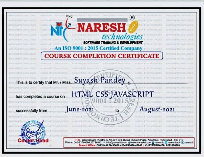 Suyash Pandey on LinkedIn: #html #css #javascript Suyash Pandey on LinkedIn: #html #css #javascript