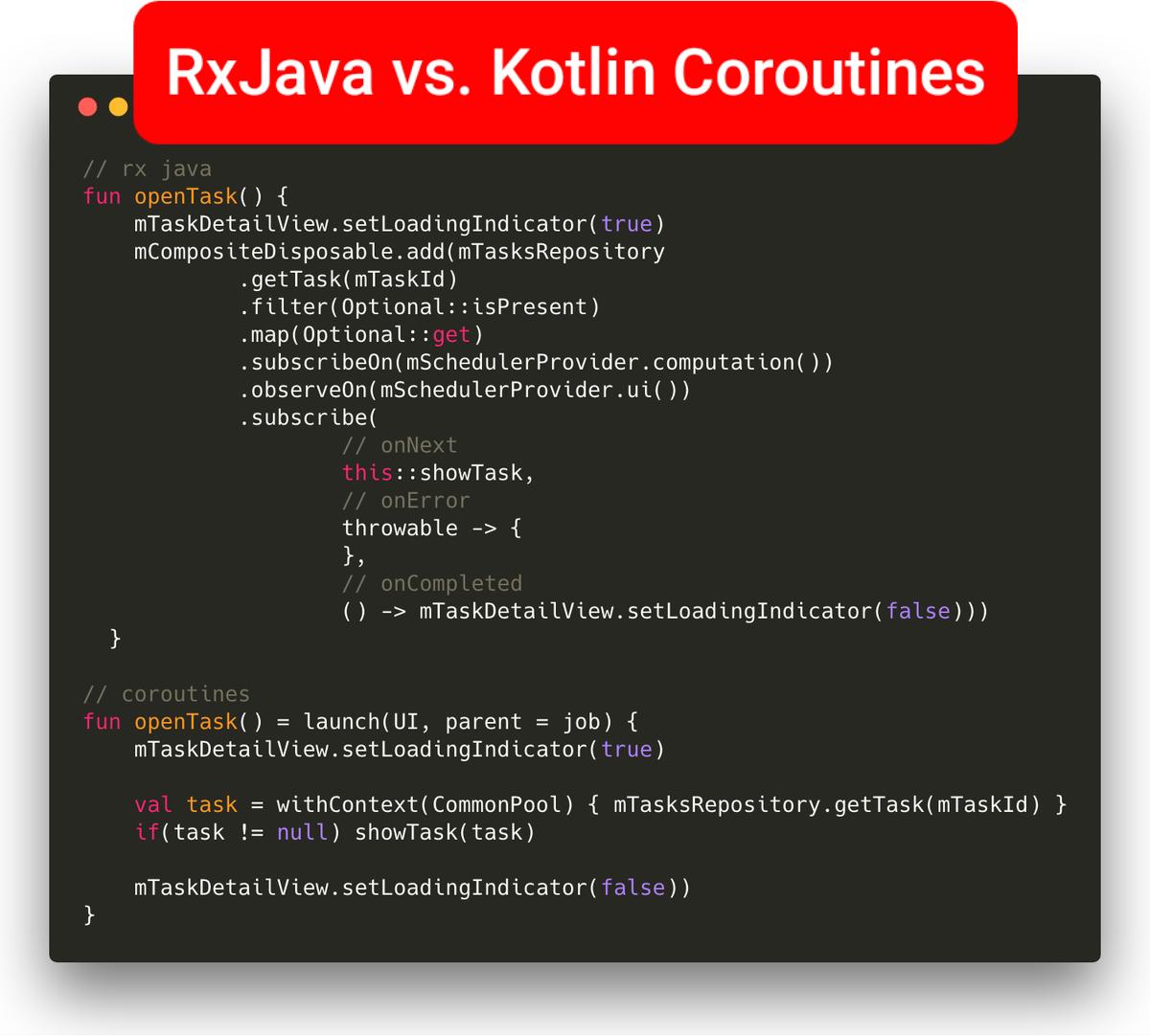 Omid Faraji on LinkedIn: #rxjava #coroutines #kotlin #performance # ... Omid Faraji on LinkedIn: #rxjava #coroutines #kotlin #performance # ...