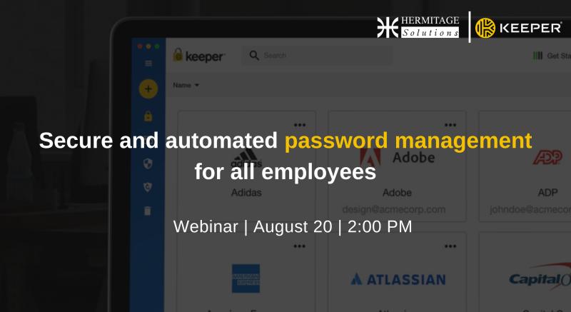 Paulius Ceponis on LinkedIn: HS webinar: secure and automated password ... Paulius Ceponis on LinkedIn: HS webinar: secure and automated password ...