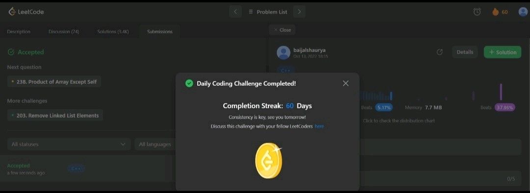 Shaurya Baijal on LinkedIn: #connections #leetcode #coding # ... Shaurya Baijal on LinkedIn: #connections #leetcode #coding # ...