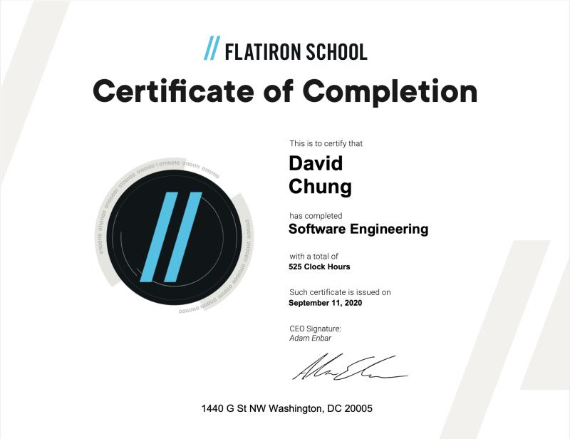 David Chung on LinkedIn: #coding #javascript #flatironschool #react # ... David Chung on LinkedIn: #coding #javascript #flatironschool #react # ...