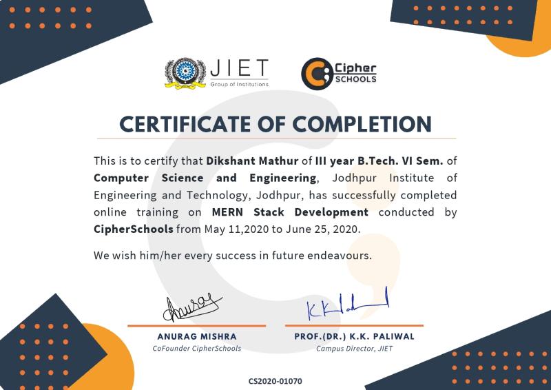 Dikshant Mathur on LinkedIn: #codingisfun #mernstack | 10 comments Dikshant Mathur on LinkedIn: #codingisfun #mernstack | 10 comments