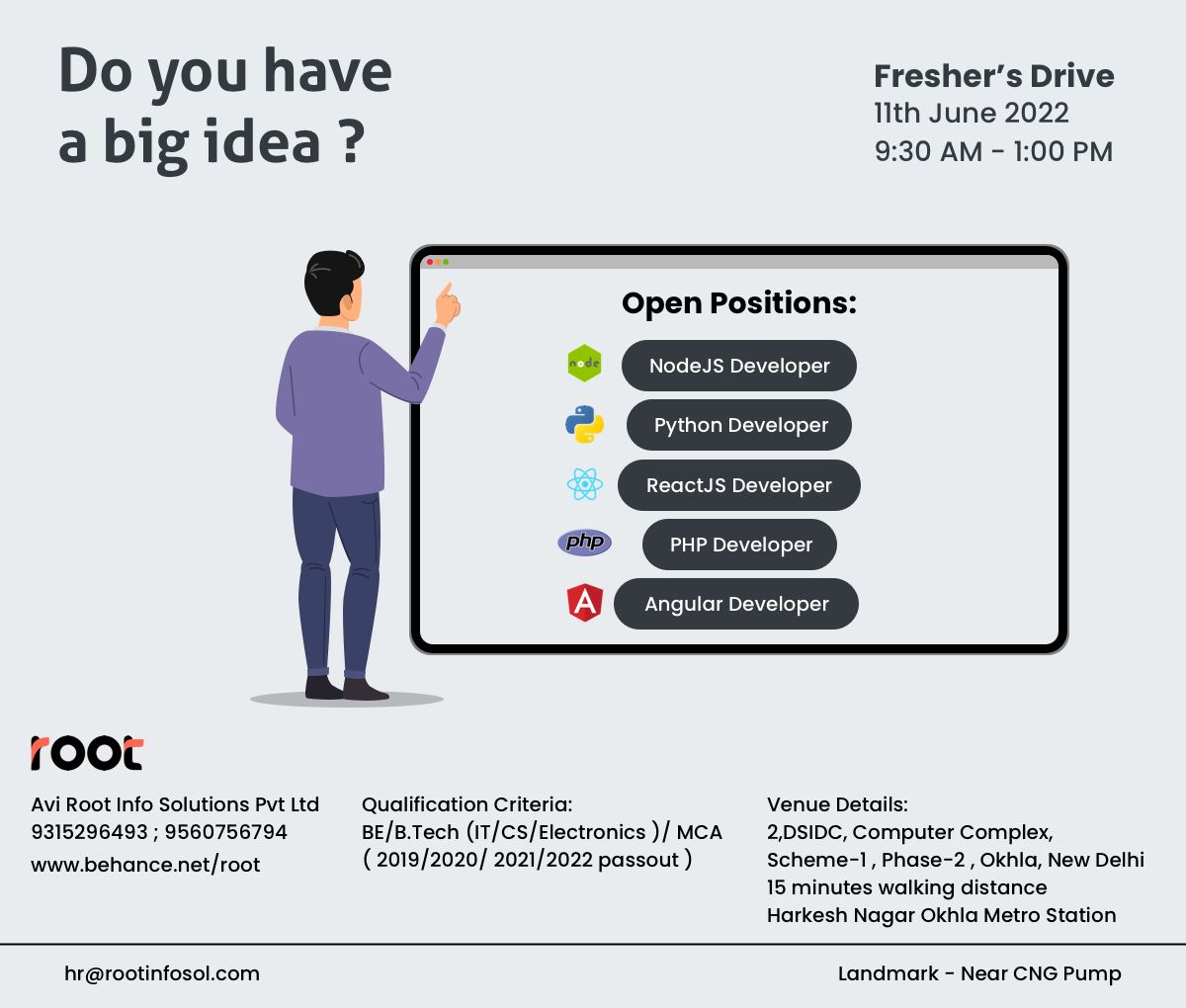 Ritika Saxena on LinkedIn: #walkindrive #freshershiring #11thjune #php ... Ritika Saxena on LinkedIn: #walkindrive #freshershiring #11thjune #php ...