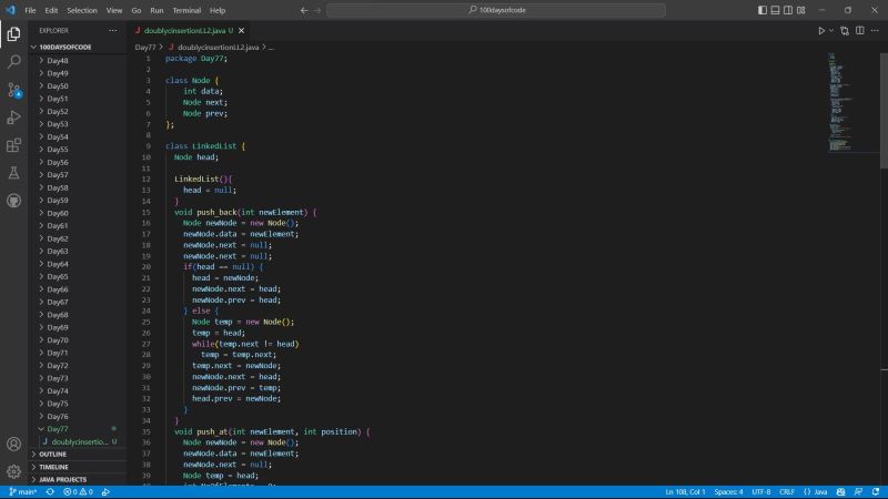 Abhishek Bhattacharjee on LinkedIn: Day 77: To insert node in a ... Abhishek Bhattacharjee on LinkedIn: Day 77: To insert node in a ...