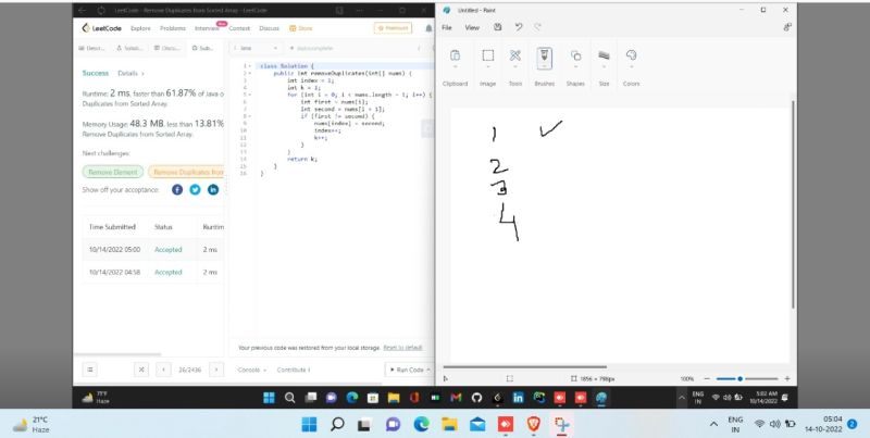 Disha Jain on LinkedIn: #day96 #100daysofcodechallenge #leetcode #java ... Disha Jain on LinkedIn: #day96 #100daysofcodechallenge #leetcode #java ...