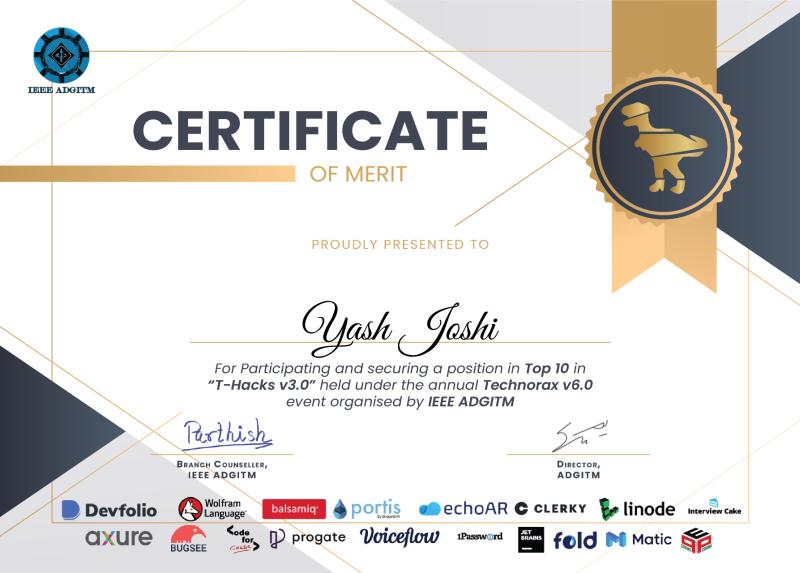 Yash Joshi on LinkedIn: #android #github #webdevelopment #hackathon ... Yash Joshi on LinkedIn: #android #github #webdevelopment #hackathon ...