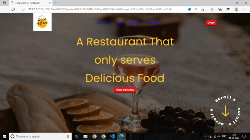 Anshu Mittal on LinkedIn: #project #restaurant #html #css #pwskills Anshu Mittal on LinkedIn: #project #restaurant #html #css #pwskills